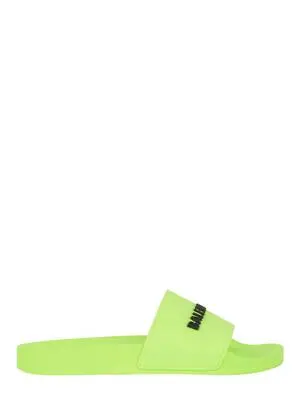 Balenciaga Pool Slide Fluo Yellow