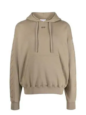 OFF-WHITE Stitch Skate Drawstring Hoodie