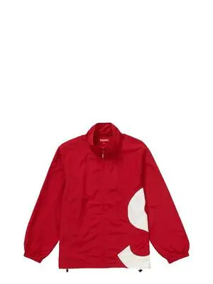 Supreme Logo Track Jacket - Red
