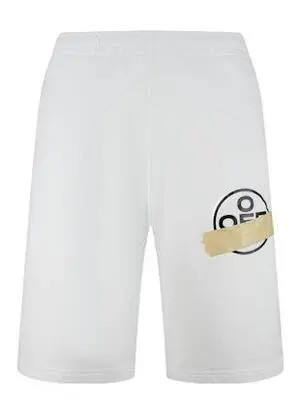 Off-White Tape Arrows Sweatshorts - White/beige