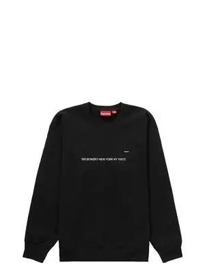 Supreme Small Box Crewneck Sweatshirt - Black