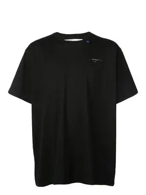 Off-White Unfinished T-shirt - Black/silver
