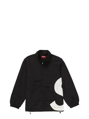 Supreme S Logo Track Jacket - Black