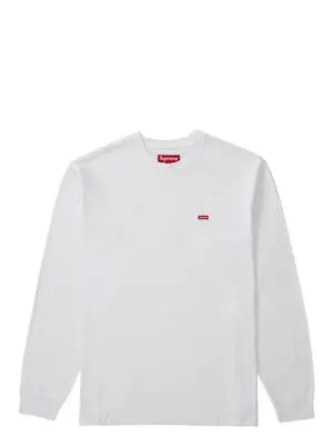 Supreme Small Box Long Sleeve Tee Shirt - White