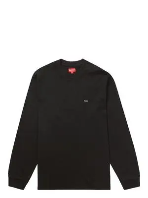 Supreme Small Box Long Sleeve Tee Shirt - Black