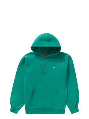 Supreme Small Box Hooded Sweatshirt Dark Aqua