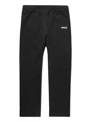 Balenciaga Political Campaign Sweatpants - Black