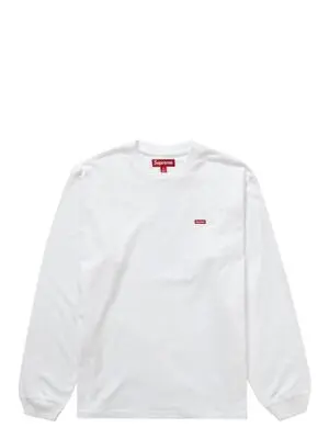 Supreme Small Box Long Sleeve Tee Shirt - White