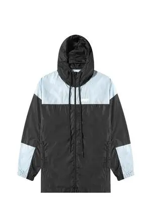 Off-White Unfinished Windbreaker Jacket - Black/grey