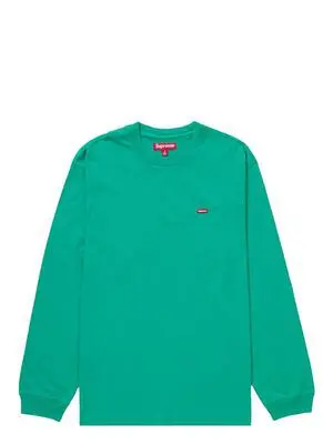 Supreme Small Box Long Sleeve Tee Shirt - Green