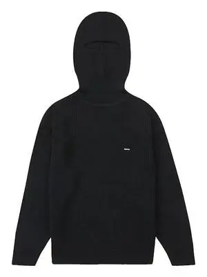 Supreme Small Box Balaclava Turtleneck Sweater Black