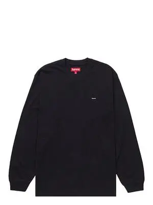 Supreme Small Box Long Sleeve Tee Shirt - Black
