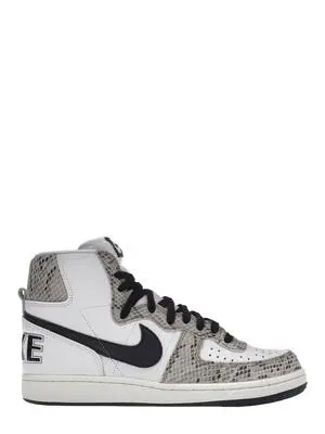Nike Terminator High Cocoa Snake Sneakers - White/black/sail
