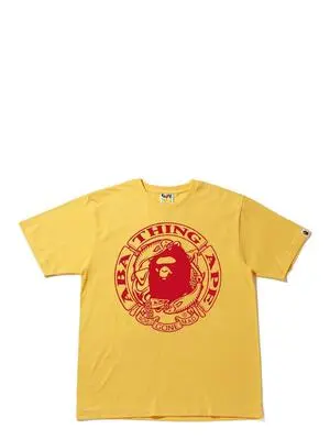 A BATHING APE Archive Graphic #5 Tee Shirt - Yellow