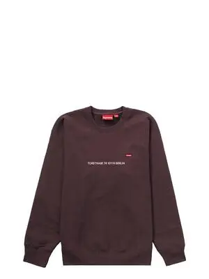 SUPREME Small Box Crewneck Sweatshirt