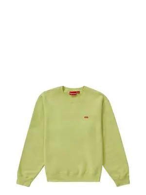 Supreme Small Box Crewneck Sweatshirt Lime