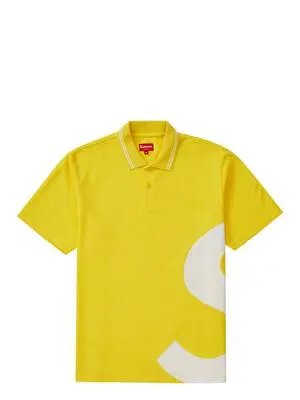 Supreme Logo Polo Shirt - Yellow