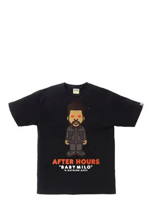 A BATHING APE Baby Milo After Hours Tee Shirt - Black