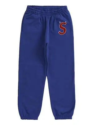 Supreme S Logo Sweatpant - Royal