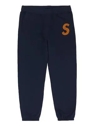 Supreme S Logo Sweatpants - Navy Blue
