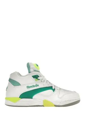 REEBOK Court Victory Pump - White/green/citron