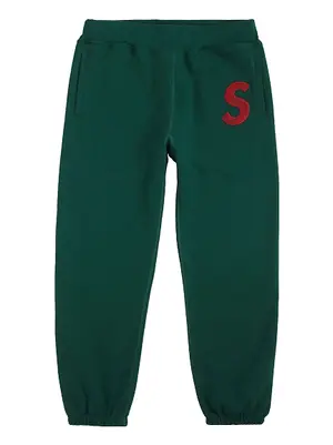 Supreme Logo Sweatpant - Dark Green