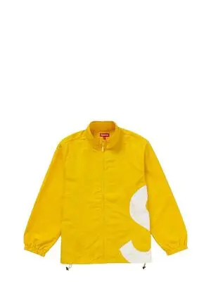 Supreme Logo Track Jacket - Yellow