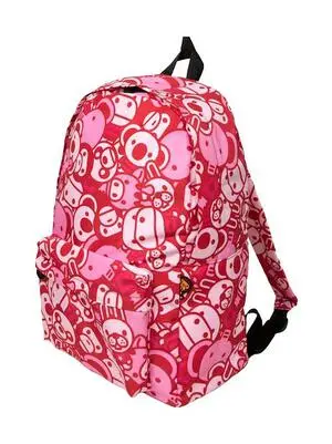 A BATHING APE Baby Milo Backpack - Pink