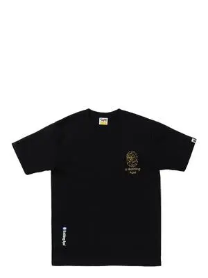 A BATHING APE Ape Glitch Tee Shirt