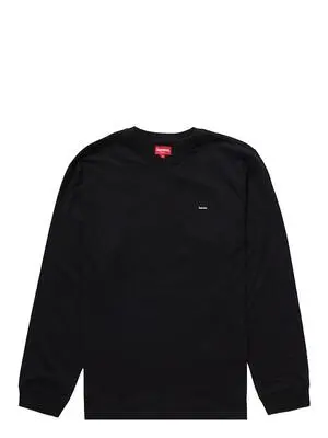 Supreme Small Box Long Sleeve Tee Shirt - Black