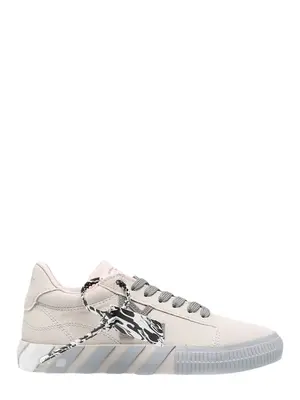 Off-White Vulc Low Sneakers - Beige/grey