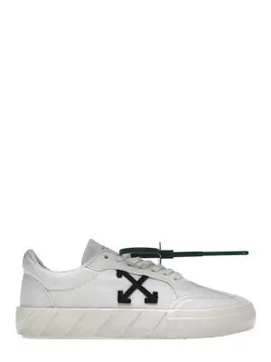 Off White Off-White Vulc Low Canvas Sneakers White/black