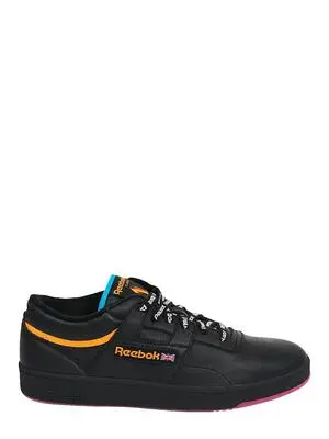 REEBOK Club Workout Sneakers Black/neon Orangeone-colorneon Blueone-colorneon Pink