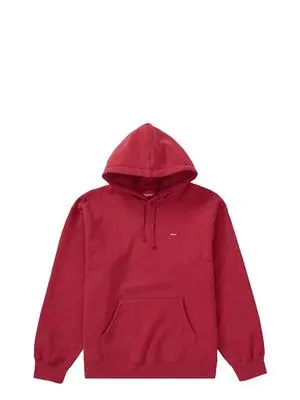 Supreme Small Box Hooded Sweatshirt - Dark Red
