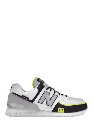 NEW BALANCE 574 All Terrain Sneakers - White/lime/black
