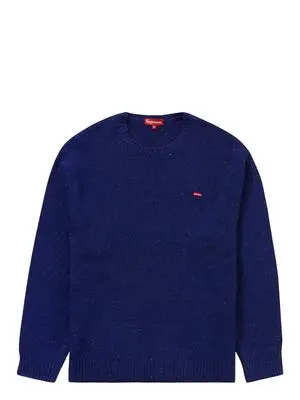 Supreme Small Box Speckle Sweater - Royal