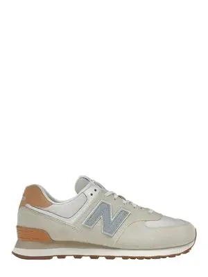 NEW BALANCE 574 Athletic Sneakers - Sea Salt/ocean Haze