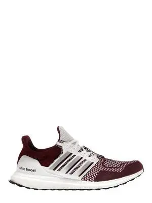 Adidas Ultra Boost 1.0 Texas A&m Sneakers - Cloud White/silver Metallic/team Maroon