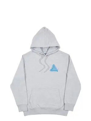 PALACE Surkit Hood Grey Marl/blue