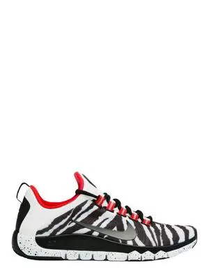 Nike Free Trainer 5.0 Nrg Zebra Print - White/black/challenge Red