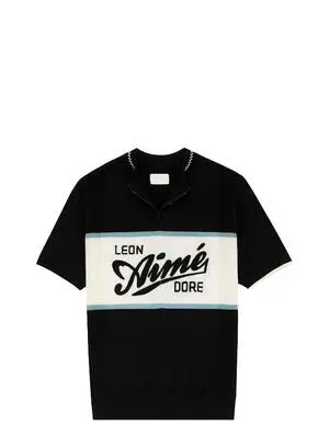 Aimé Leon Dore Knit Cycling Jersey - Black