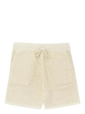 Aimé Leon Dore Mesh Knit Short - White