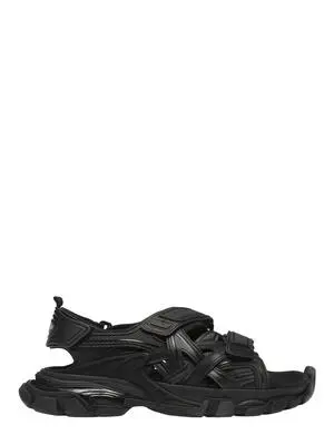 Balenciaga Track Sandal - Black