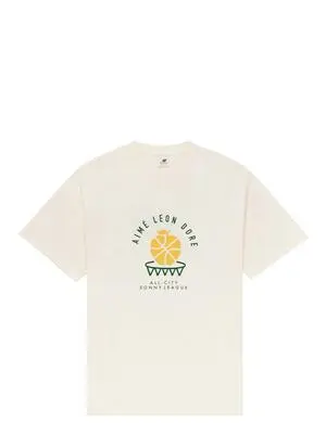 Aimé Leon Dore X New Balance Sonny League Tee Shirt - Cream