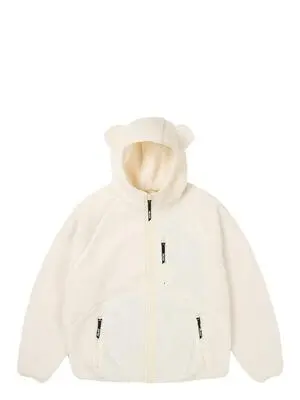 PALACE Teddy Fleece Jacket - Soft White