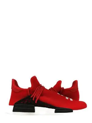 Adidas Nmd Hu Pharrell Williams Scarlet - Scarelet Red/white