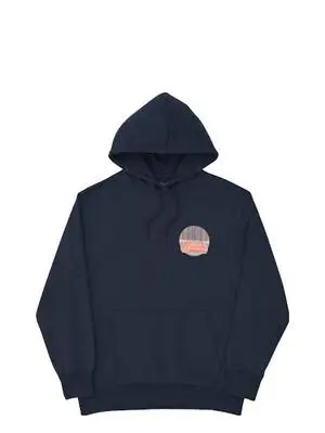 PALACE Tricurtain Hood Navy Blue/grey/orange