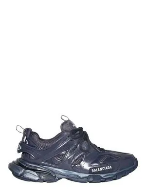 Balenciaga Track Metallic Sneakers - Grey Navy Blue