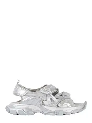 Balenciaga Track Sandal - Silver