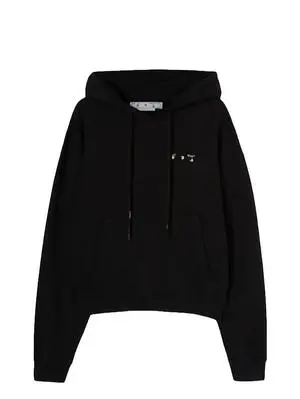 Off-White Caravaggio Paint Over Hoodie - Black